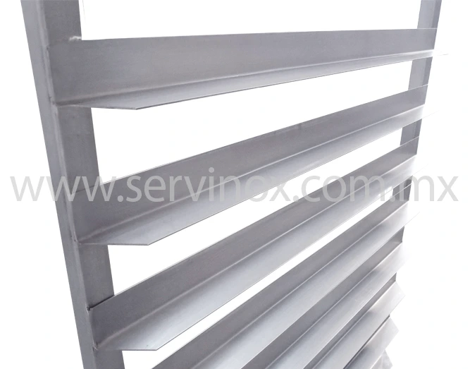 Carros Rack De Una Columna En Acero Inoxidable para Panaderia