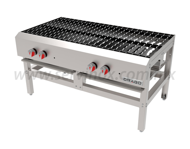 Estufon 2 Secciones de Acero Galvanizado Drago EG23A.jpg